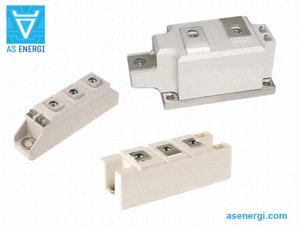 SKKT 162/12E - セミクロン サイリスタモジュール 162A 1200V – AS ENERGI