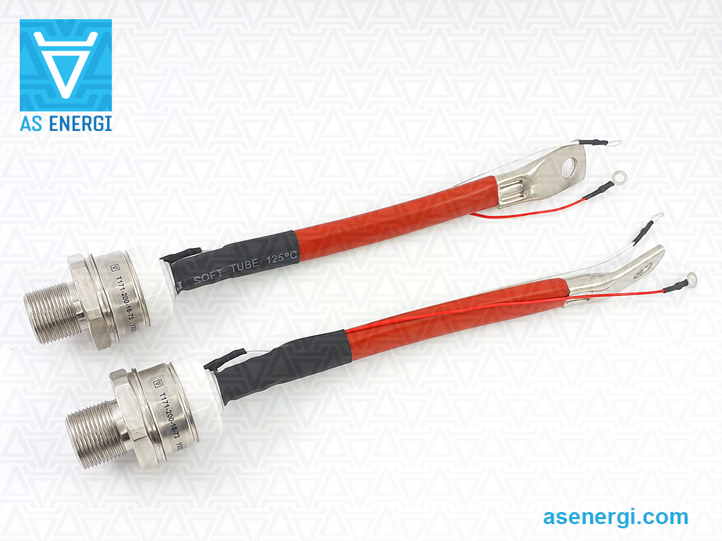 スタッドサイリスタSCR 200A（100V-1800V）、T171-200 – AS ENERGI